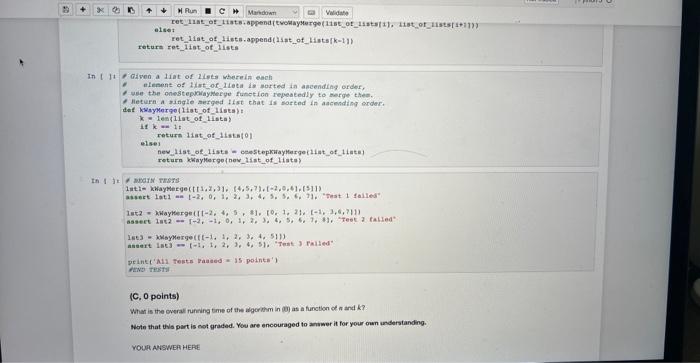 Develop multiway merge algorithm. i have attached the | Chegg.com