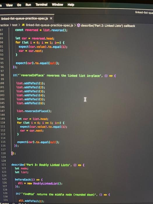 Y/ Basic inplementation of Nodes and Linked List for | Chegg.com
