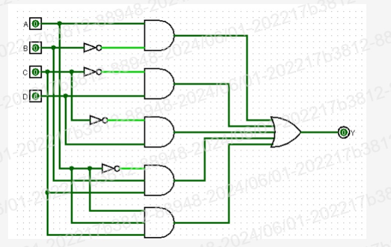 Solved The combinational circuit shown in the figure is a | Chegg.com