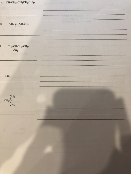 Solved ALKYL GROUP COMMON NAME FUNCTIONAL CLASS NAME | Chegg.com