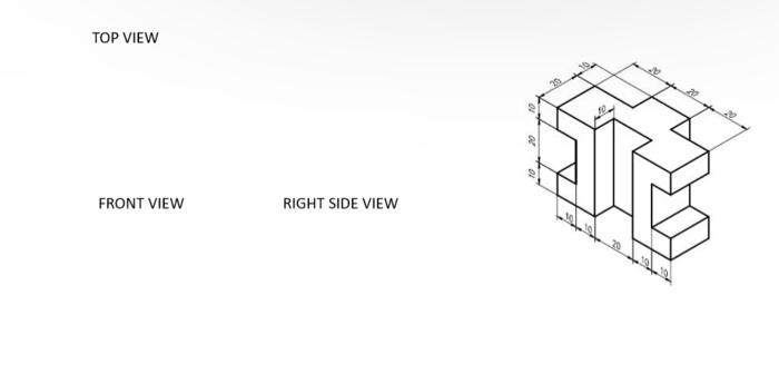 Solved Isometric to Ortho for all if not at least top or | Chegg.com