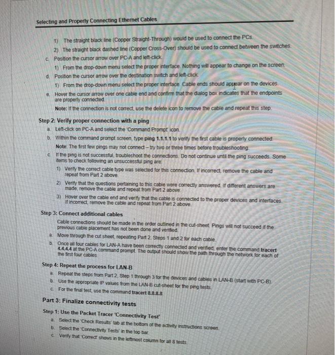 Selecting And Properly Connecting Ethernet Cables