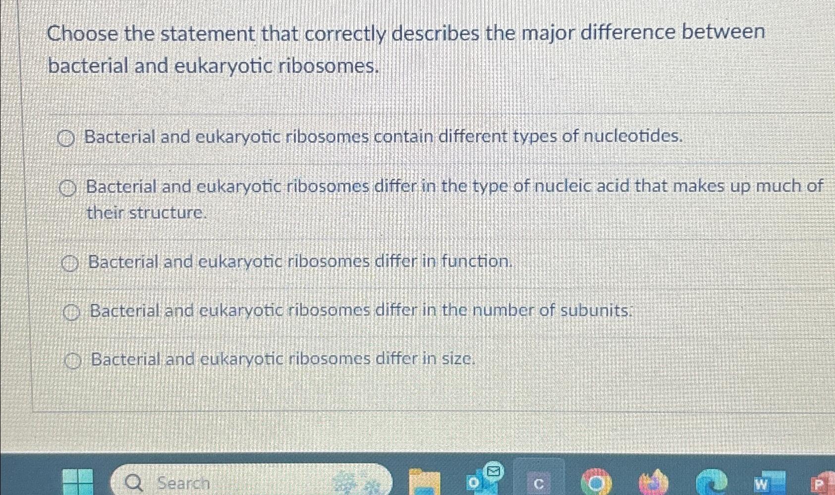 Solved Choose the statement that correctly describes the | Chegg.com