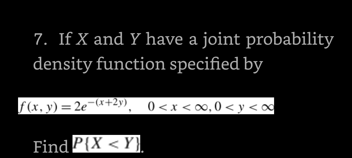 Solved The continuous random variablex ﻿has a probability | Chegg.com