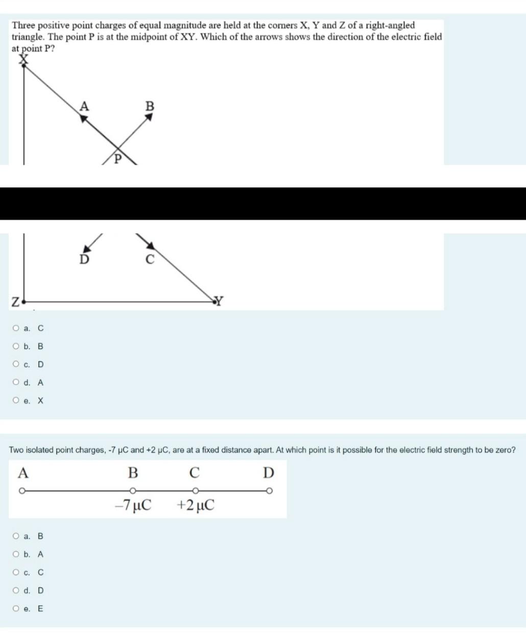 Solved Three positive point charges of equal magnitude are | Chegg.com