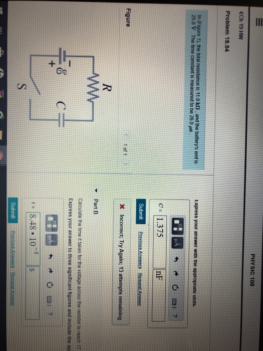 Solved Physic 108 Chegg