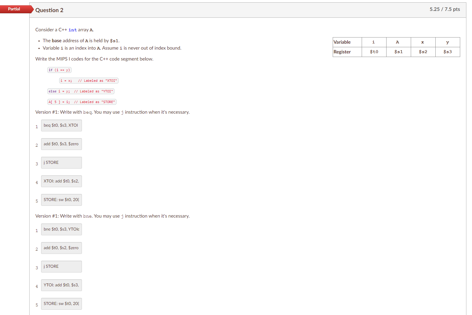 Solved Confused as to what I got wrong. Please solve the | Chegg.com