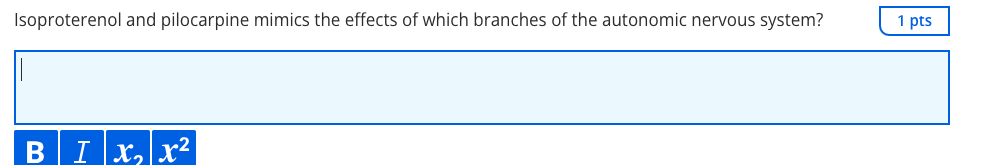Solved Isoproterenol and pilocarpine mimics the effects of | Chegg.com