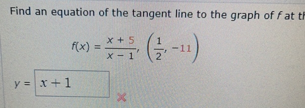 Solved Find an equation of the tangent line to the graph of | Chegg.com