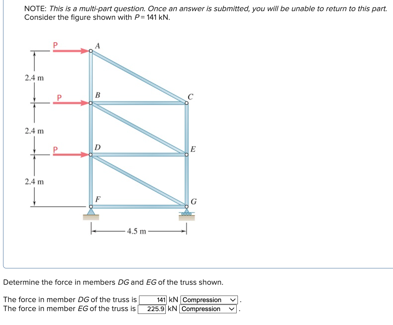 Solved NOTE: This is ﻿a multi-part question. Once an ﻿answer | Chegg.com