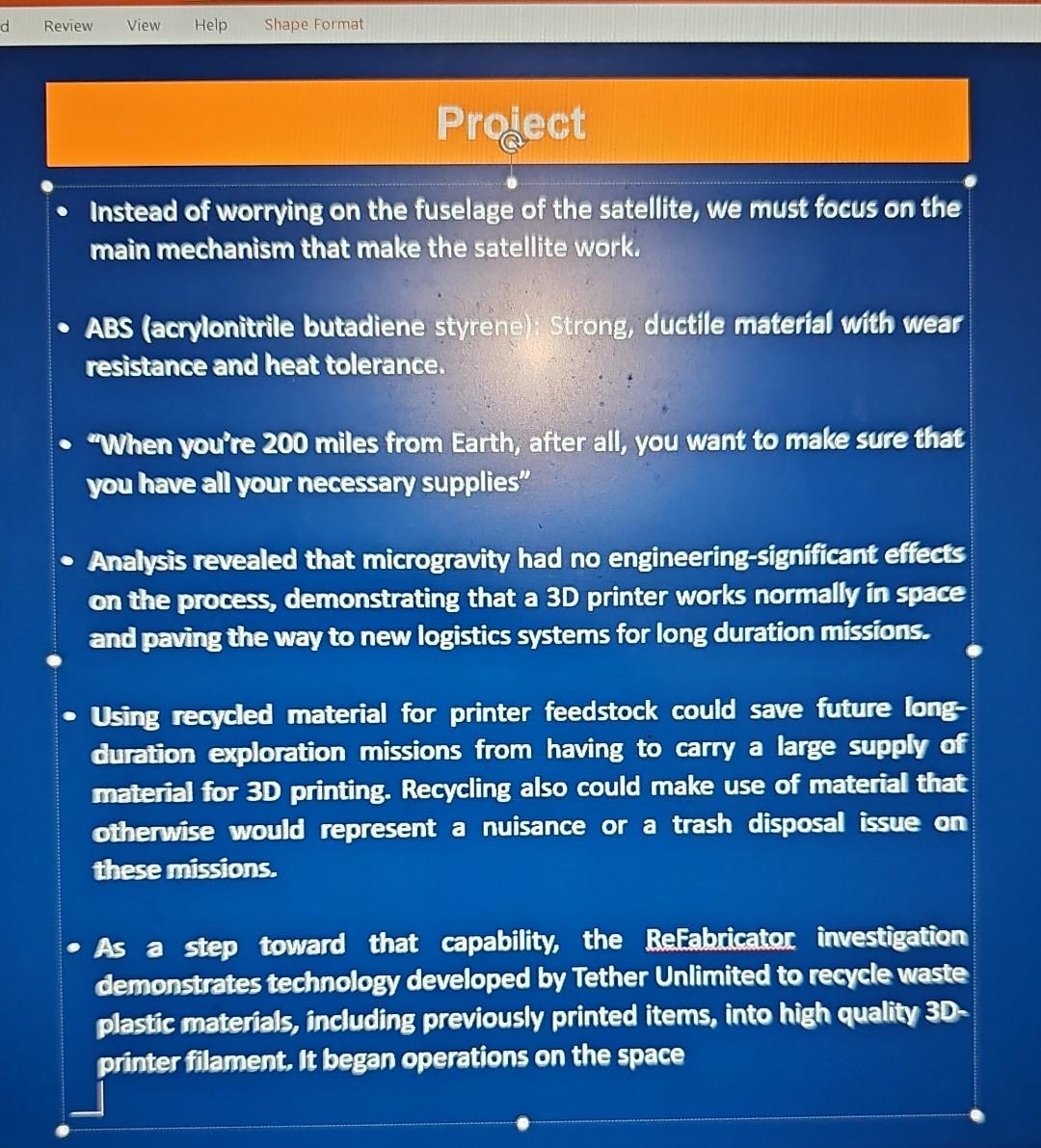 Solved Introduction - We decided to work on this proiect, | Chegg.com