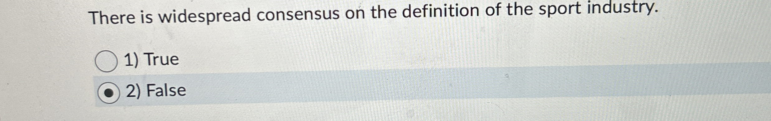 Solved There is widespread consensus on the definition of | Chegg.com