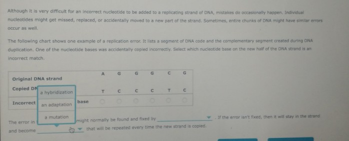 Solved 1. Mutation Although it is very difficult for an | Chegg.com