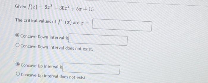Solved Consider the function f(x)=x2e17x. f(x) has two | Chegg.com