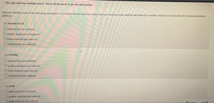 Solved Fill in the missing substances in the following | Chegg.com
