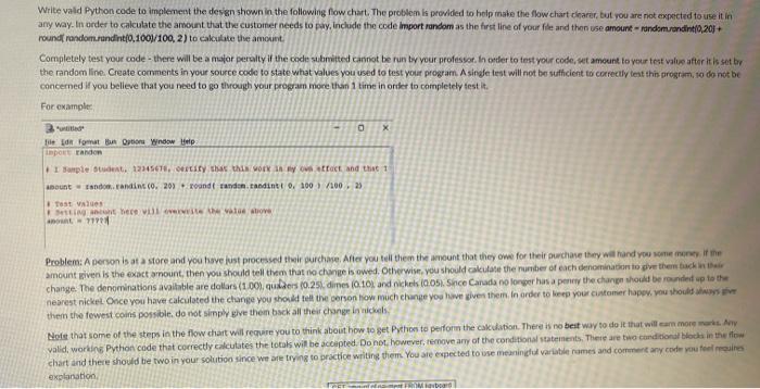 Solved Write vald Python code to implement the deven shown | Chegg.com