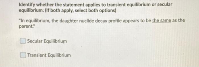 Solved Identify whether the statement applies to transient | Chegg.com
