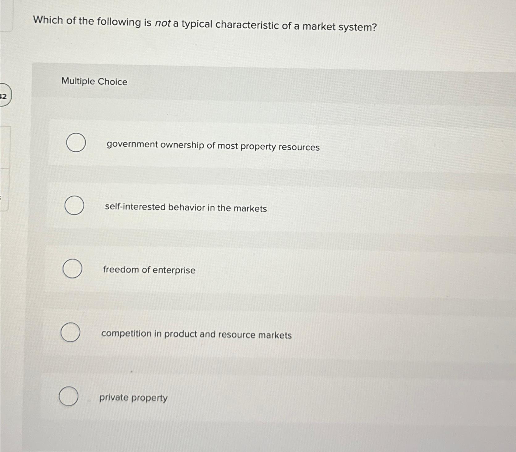 Solved Which of the following is not a typical | Chegg.com