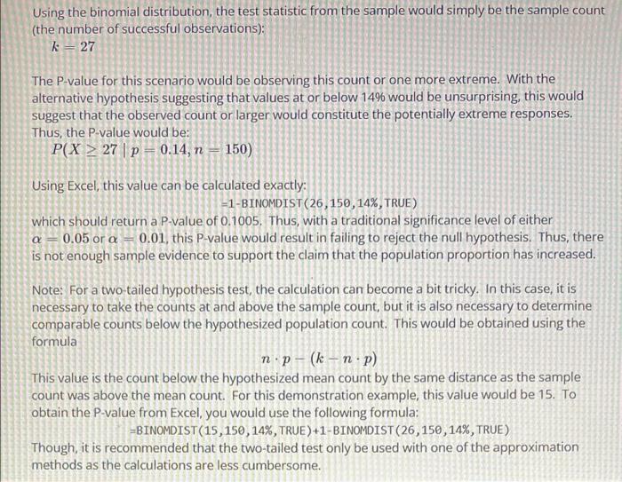Solved Question 6 When conducting a hypothesis test with | Chegg.com