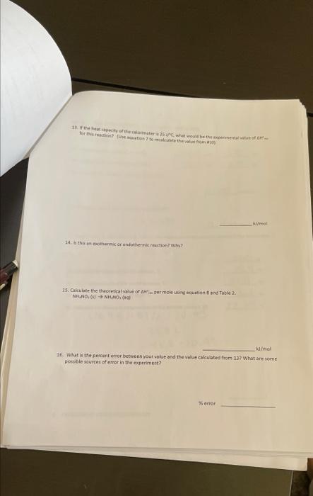 Solved use the answers from the first page to answer | Chegg.com
