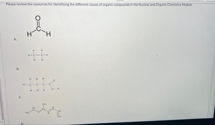 Solved Please review the resources for identifying the | Chegg.com