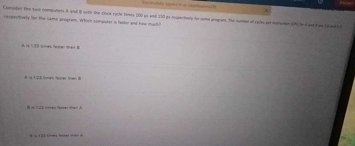 Successfully signed in as nagellariuna 219Find | Chegg.com