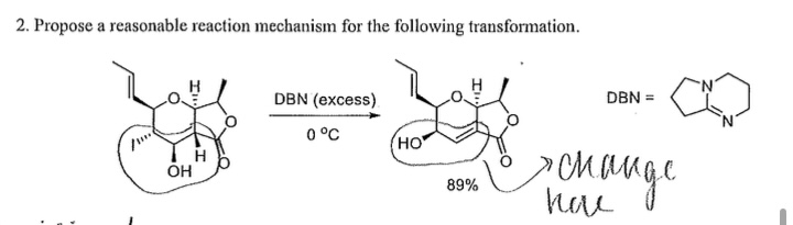 Solved Please propose a reasonable reaction mechanism for | Chegg.com