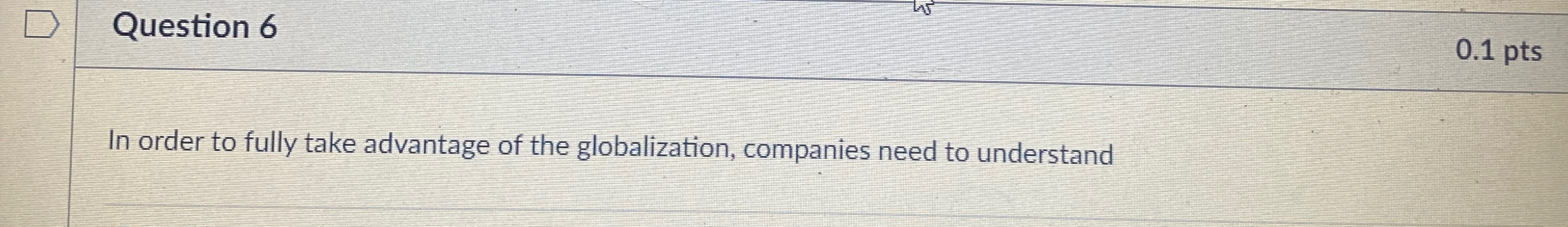 Solved Question 6In order to fully take advantage of the | Chegg.com