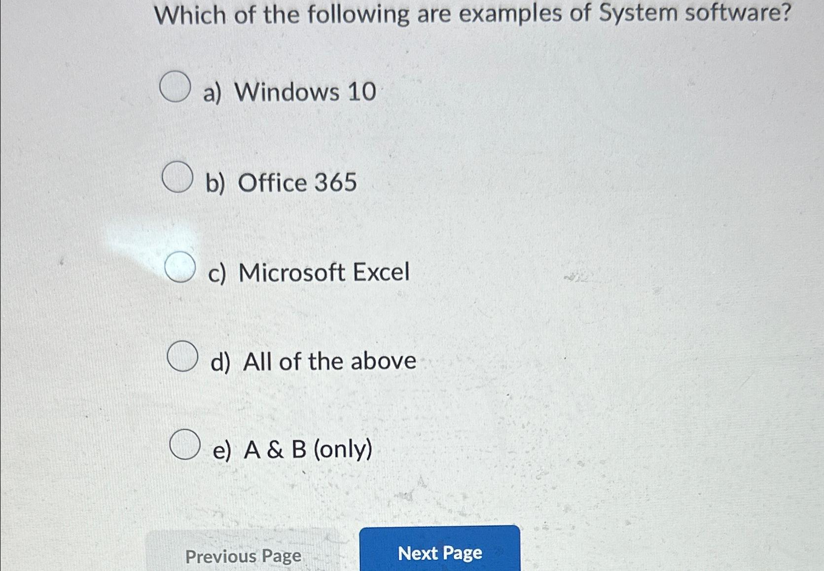 Solved Which of the following are examples of System | Chegg.com