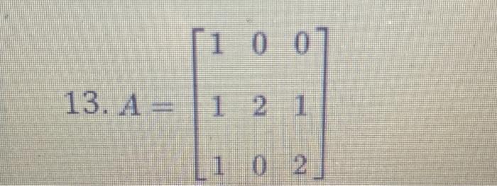 Solved Diagonalizing a Matrix In Exercises | Chegg.com