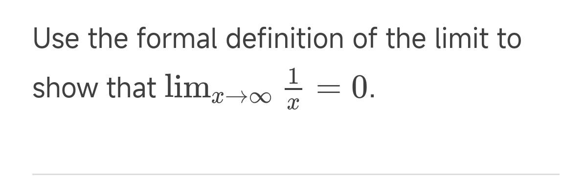 Solved Not submitted Use the formal definition of the limit | Chegg.com