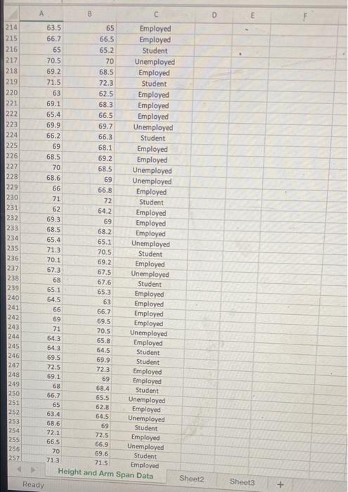 Final Project Random Sampling Assignment The Excel