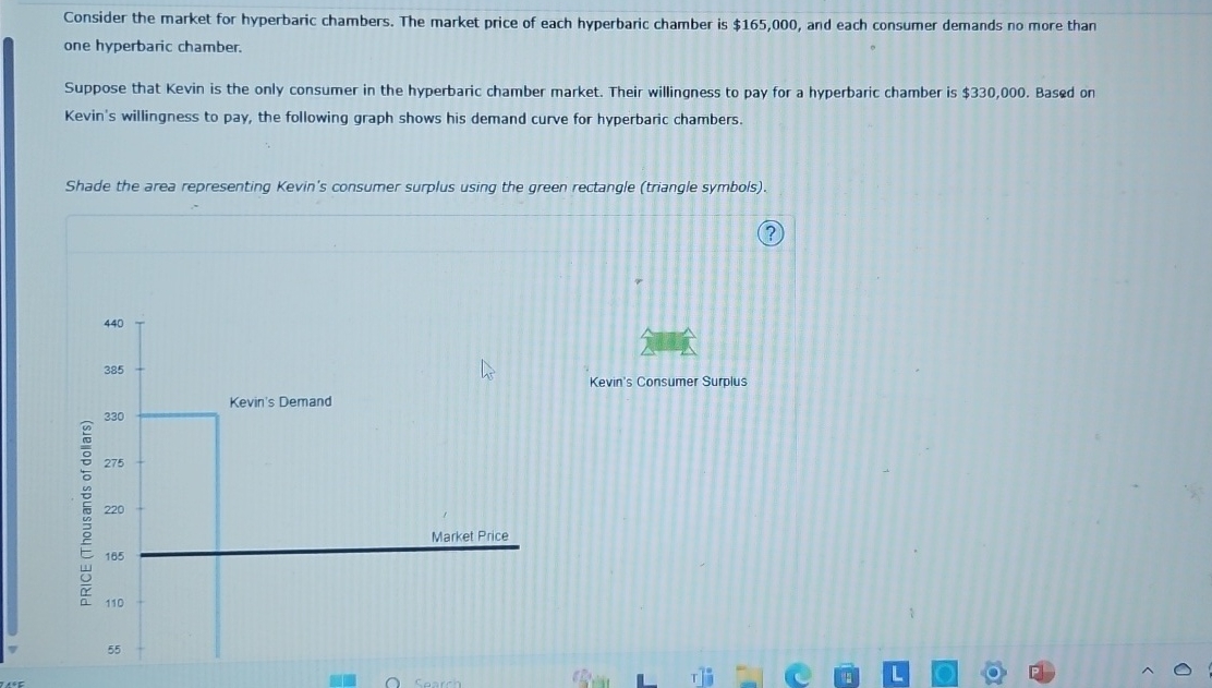 Solved Consider the market for hyperbaric chambers. The | Chegg.com