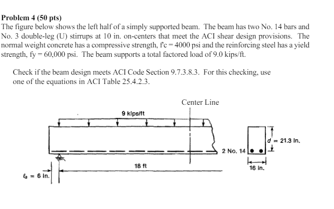 Solved Problem 4 (50 ﻿pts)The figure below shows the left | Chegg.com