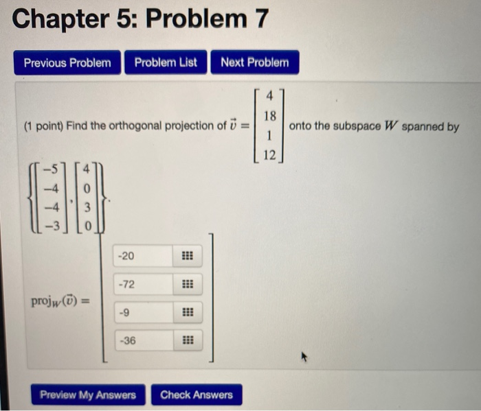 Solved Chapter 5 Problem 7 Previous Problem Problem List 7839