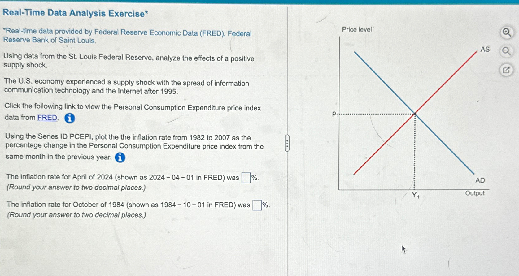Solved Real-Time Data Analysis Exercise**Real-time data | Chegg.com