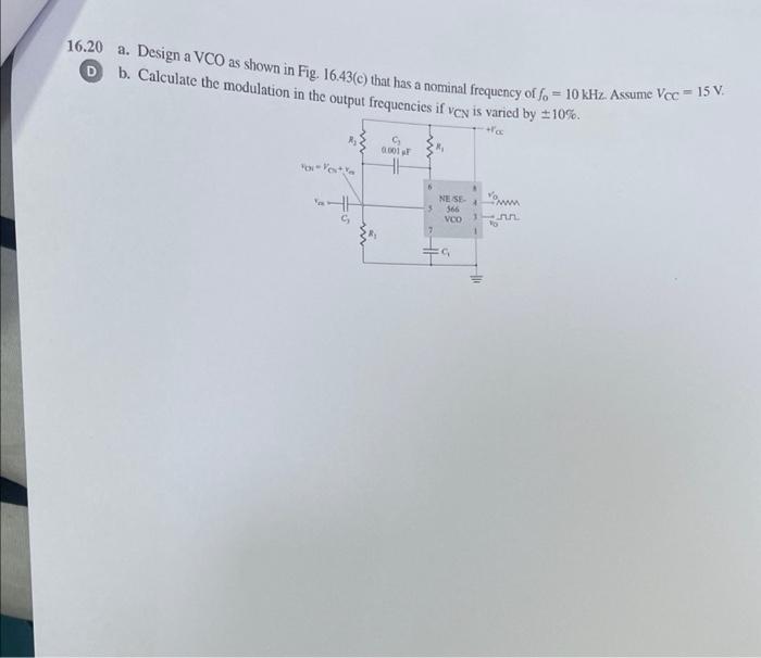 Solved 19 Design the sawtooth-wave generator shown in Fig. | Chegg.com