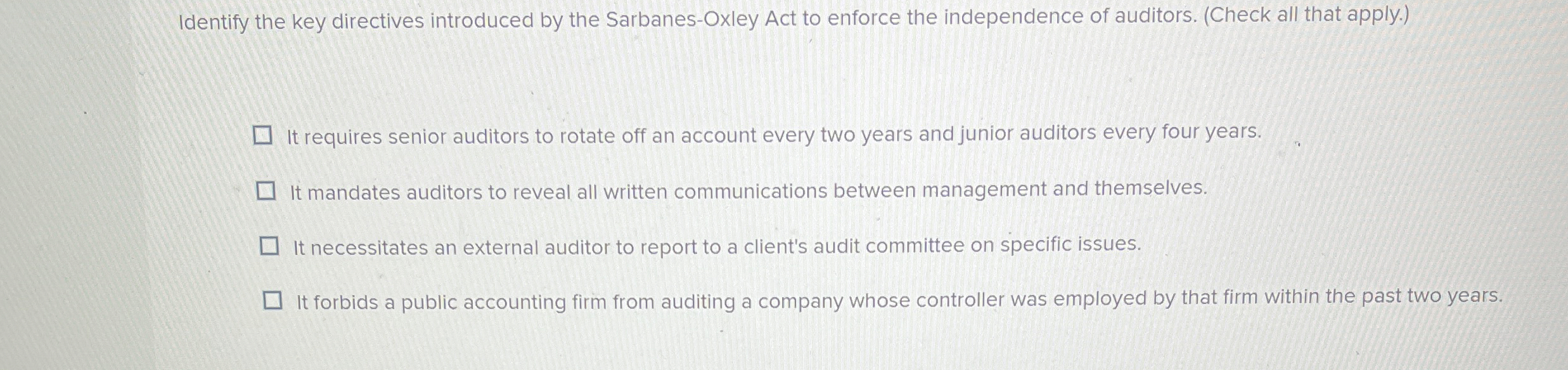 Solved Identify the key directives introduced by the | Chegg.com