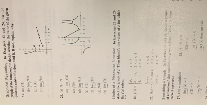 Solved Graphical Reasoning In Exercises 23 and 24, use the | Chegg.com