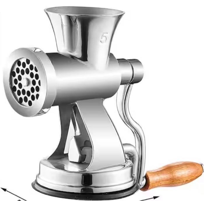 Solved possible calculation on hand operated meat grinder | Chegg.com