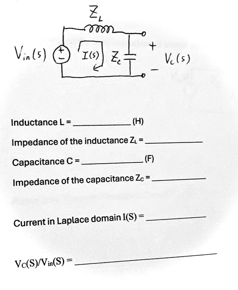 Solved Inductance L =(H)Impedance of the inductance | Chegg.com