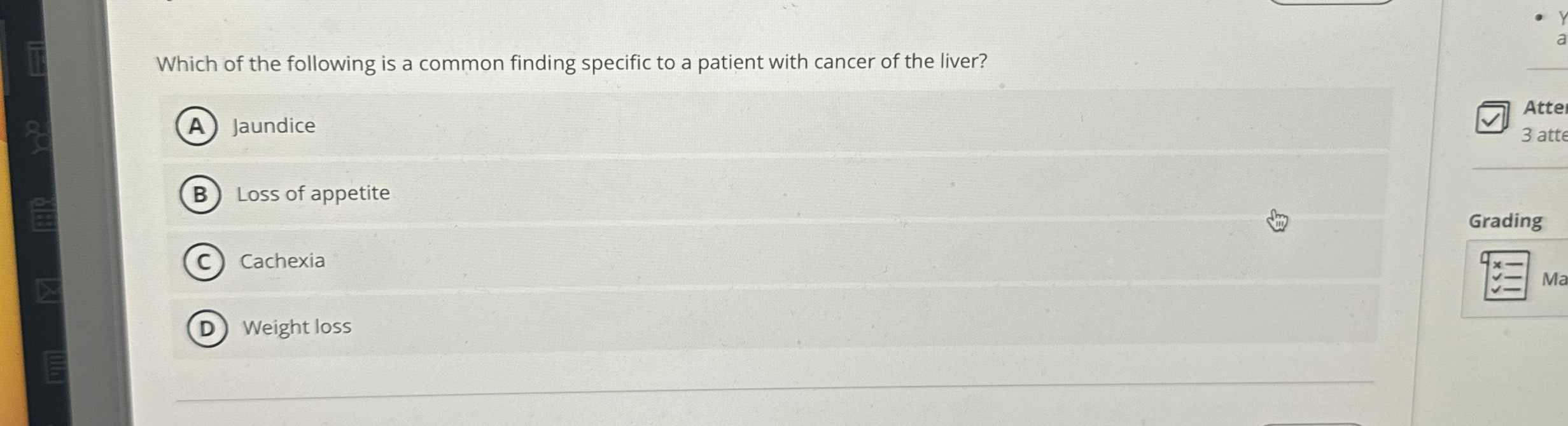 Solved Which of the following is a common finding specific | Chegg.com