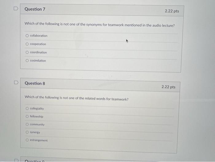 Solved One objective of teamwork is learning how to | Chegg.com