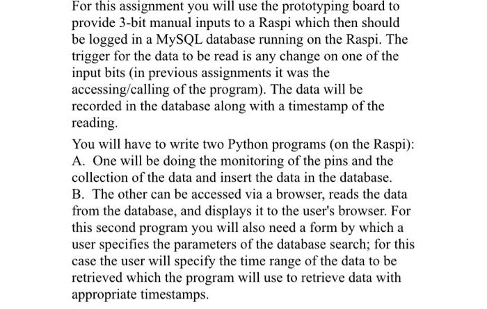 For this assignment you will use the prototyping | Chegg.com
