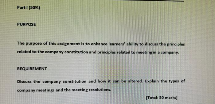 Solved The purpose of this assignment is to enhance | Chegg.com