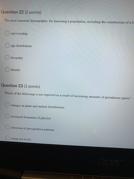 Solved Question 21 (2 points) C Remaining Prairie 10! C | Chegg.com