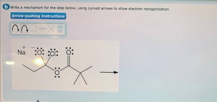 Solved Write a mechanism for the step below, using curved | Chegg.com