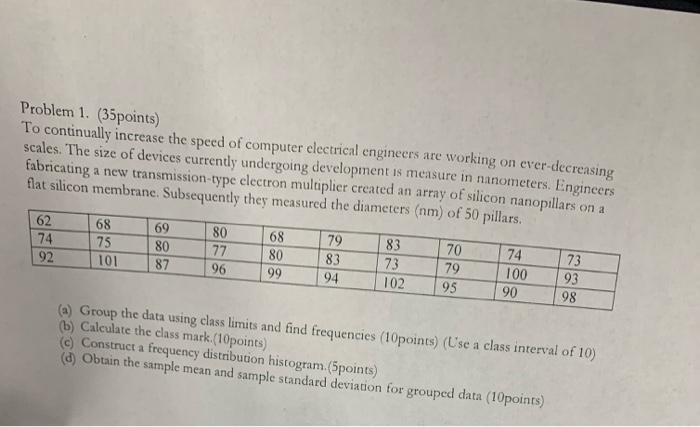 Solved Problem 1. (35points) To continually increase the | Chegg.com