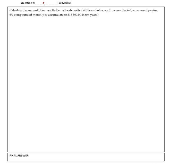 Solved Assignment 5 Question #:____ 1_ __(5 Marks) Calculate | Chegg.com