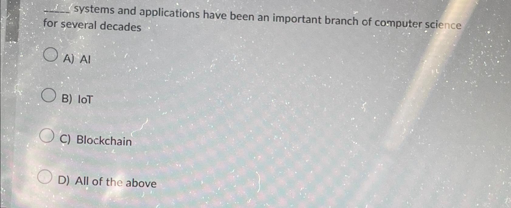 Solved systems and applications have been an important | Chegg.com